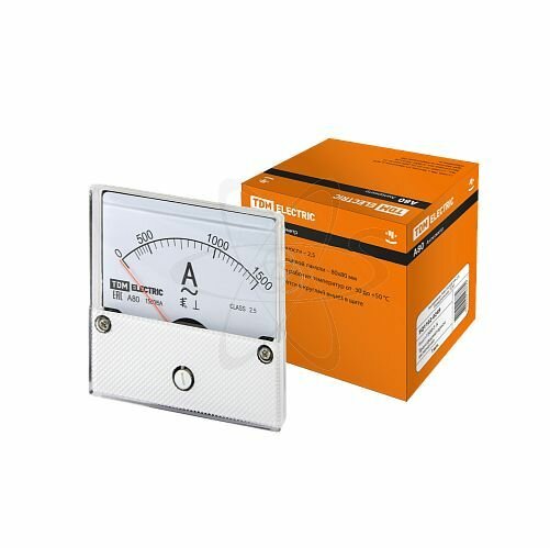 Амперметр А80 1500А/5А-2,5 ( без поверки), TDM