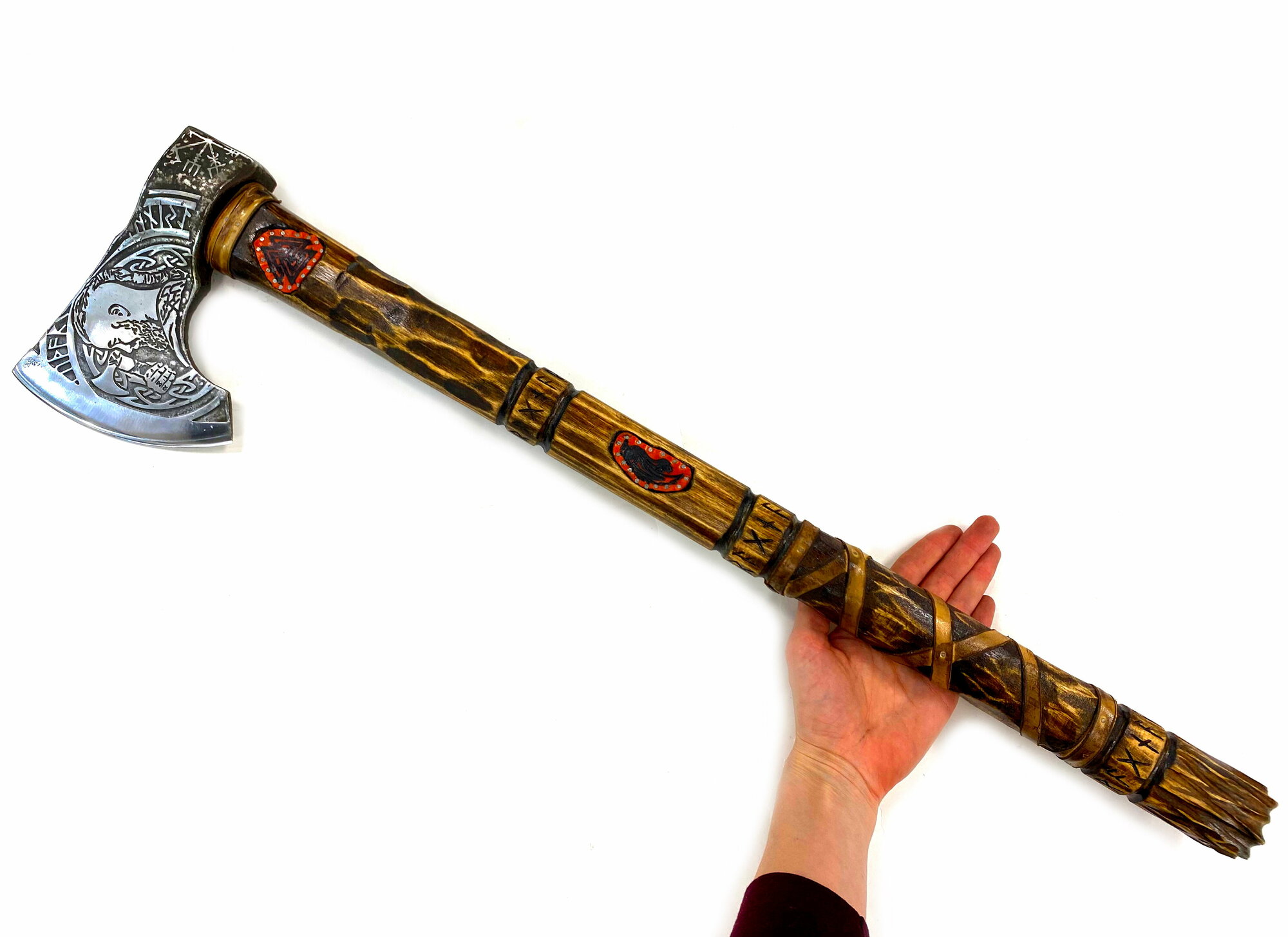 Топор кованый Рагнар травленый