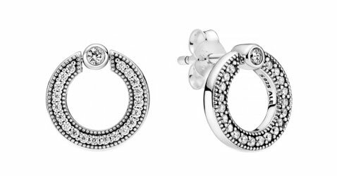 Серьги пусеты, серебро, 925 проба