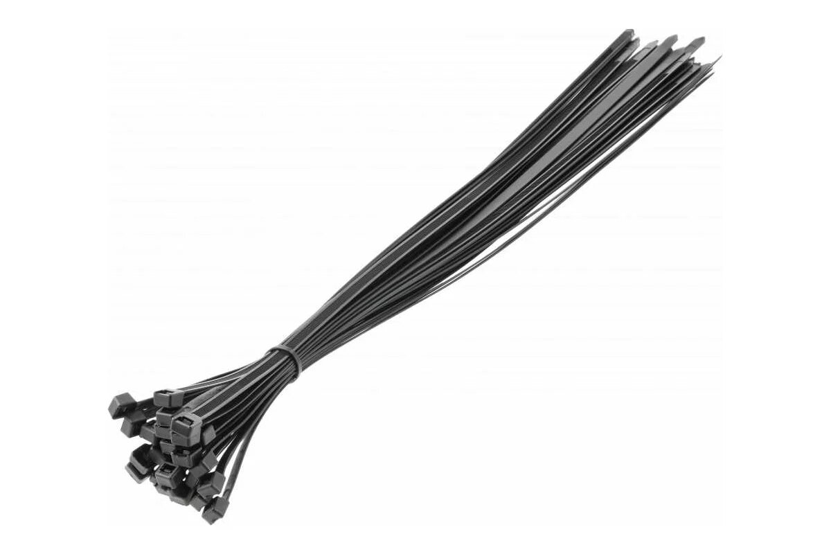 HOEGERT TECHNIK HOEGERT Нейлоновые стяжки 9x600 мм, 25 шт, черные HT2C716