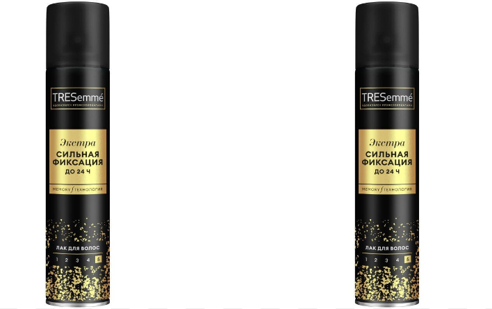 Тресемме Лак для укладки волос экстрасильная фиксация, 250 мл, 2 уп