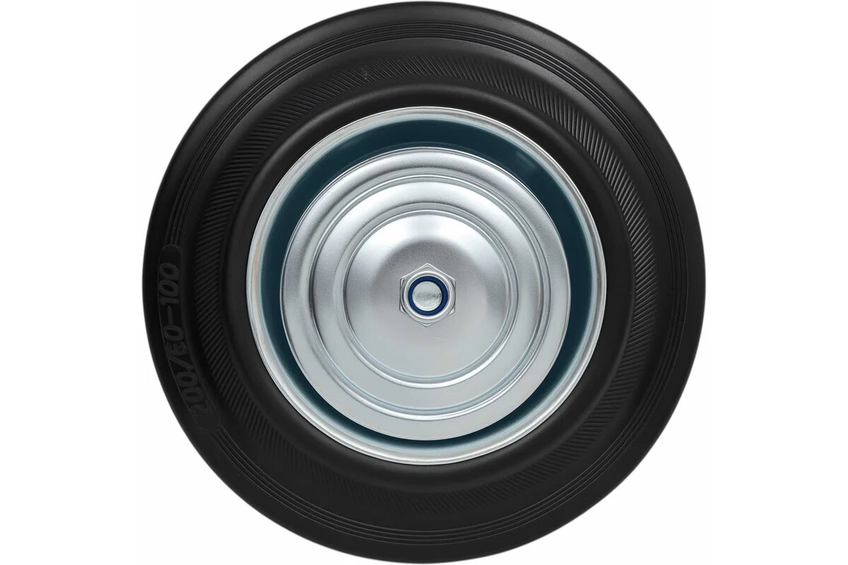 Gigant G-04-09-07 Колесо промышленное 200 мм без кронштейна резина сталь для оборудования