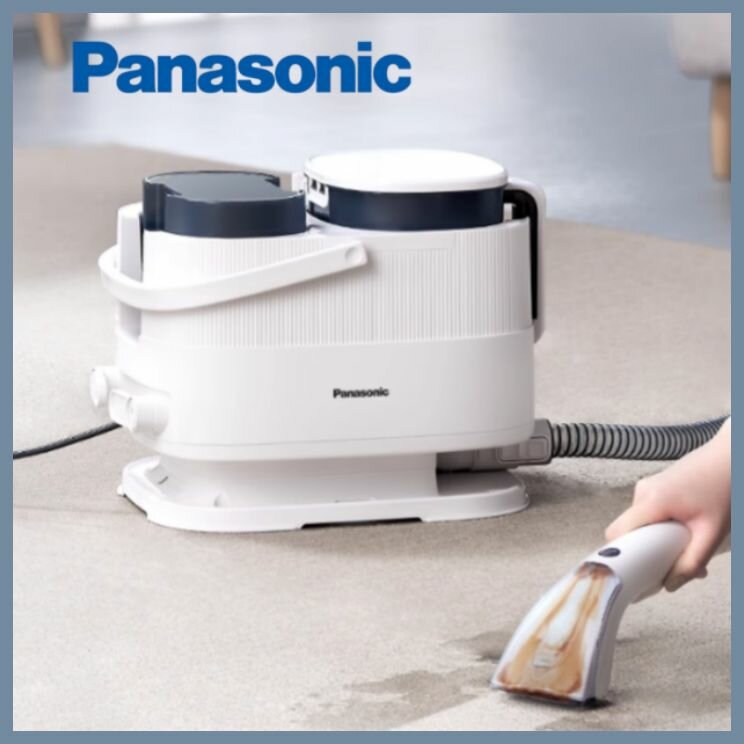 Panasonic MC-GC10W Моющий пылесос мощный, для химчистки дома, с контейнером и аквафильтром, проводной, 12Kpa