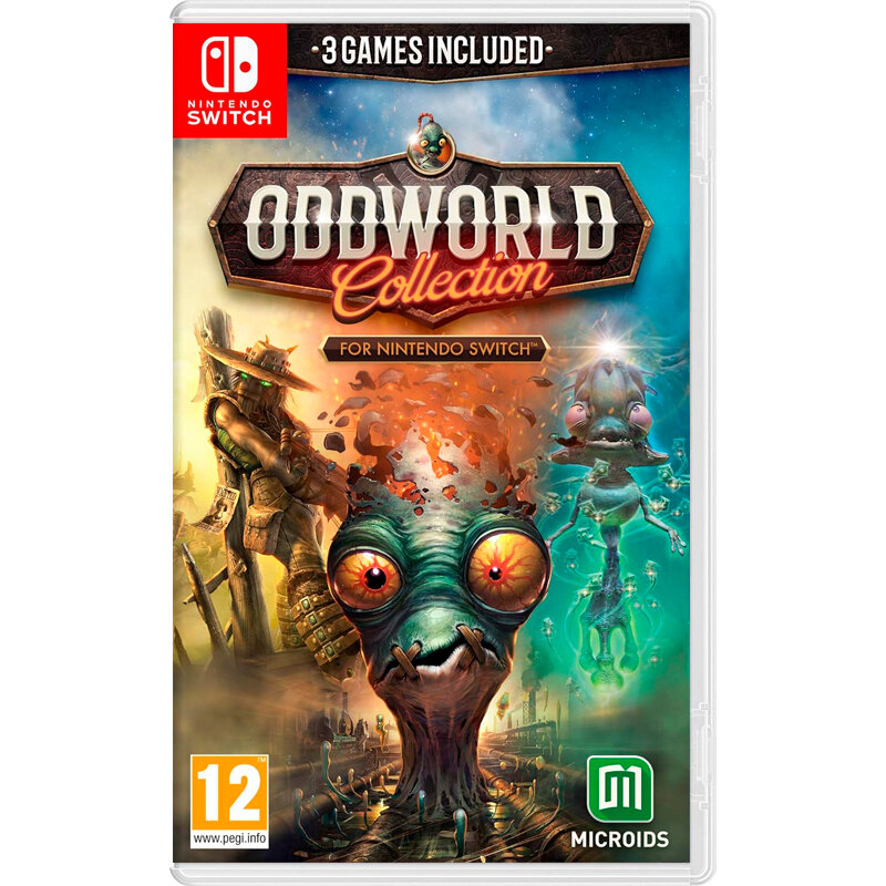 Oddworld Collection [Switch, русские субтитры] игра на картридже для Нинтендо