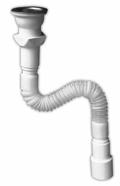 Гофросифон для мойки WIRQUIN 1 1/2 х 40/50 (120 см) 30717985