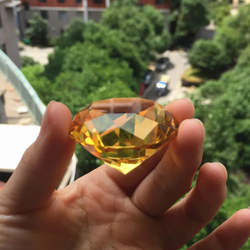 Кристалл amber 40 мм