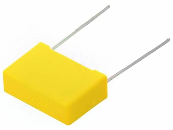 Конденсатор Jb Capacitors JFZ0A9474K220000B полипропиленовый, Х2, 470 нФ, 22 мм, +-10 %, 26,5 x 19 x 10 мм, 1 шт