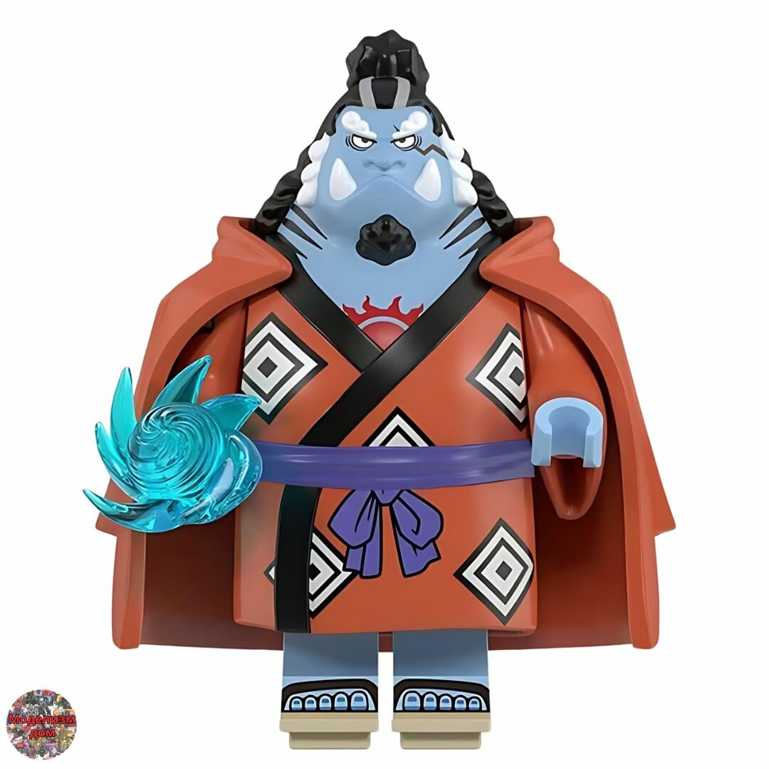 Коллекционная фигурка Дзинбея из One Piece — рыбо-человек Шичибукай, детализированная фигурка 4,5 см для коллекции