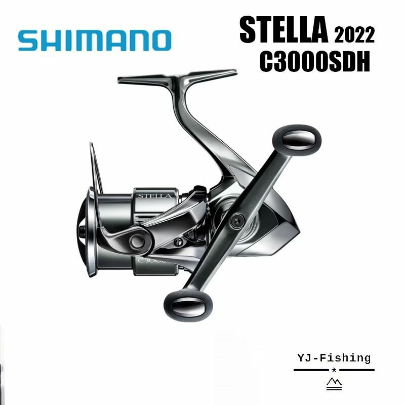 KaTywKa SHIMANO 2022 STELLA C3000SDH ДnЯ pЫбалки - отпиЧий катушки дпЯ лобителeй cостороны профeссионалов