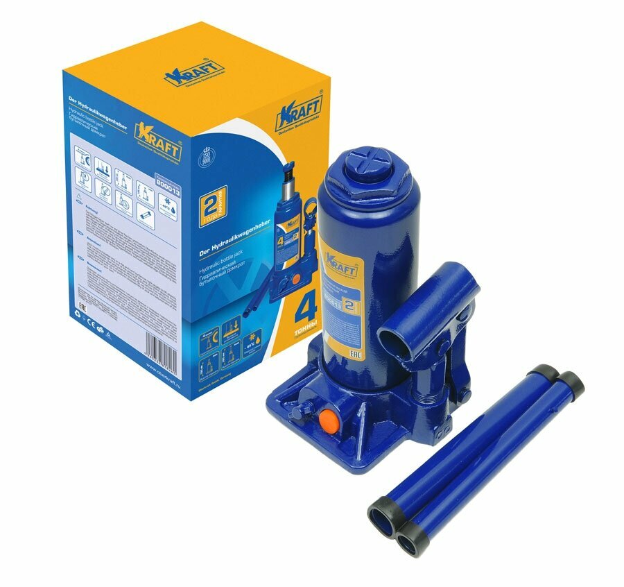 Гидравлический бутылочный домкрат 4 тонны