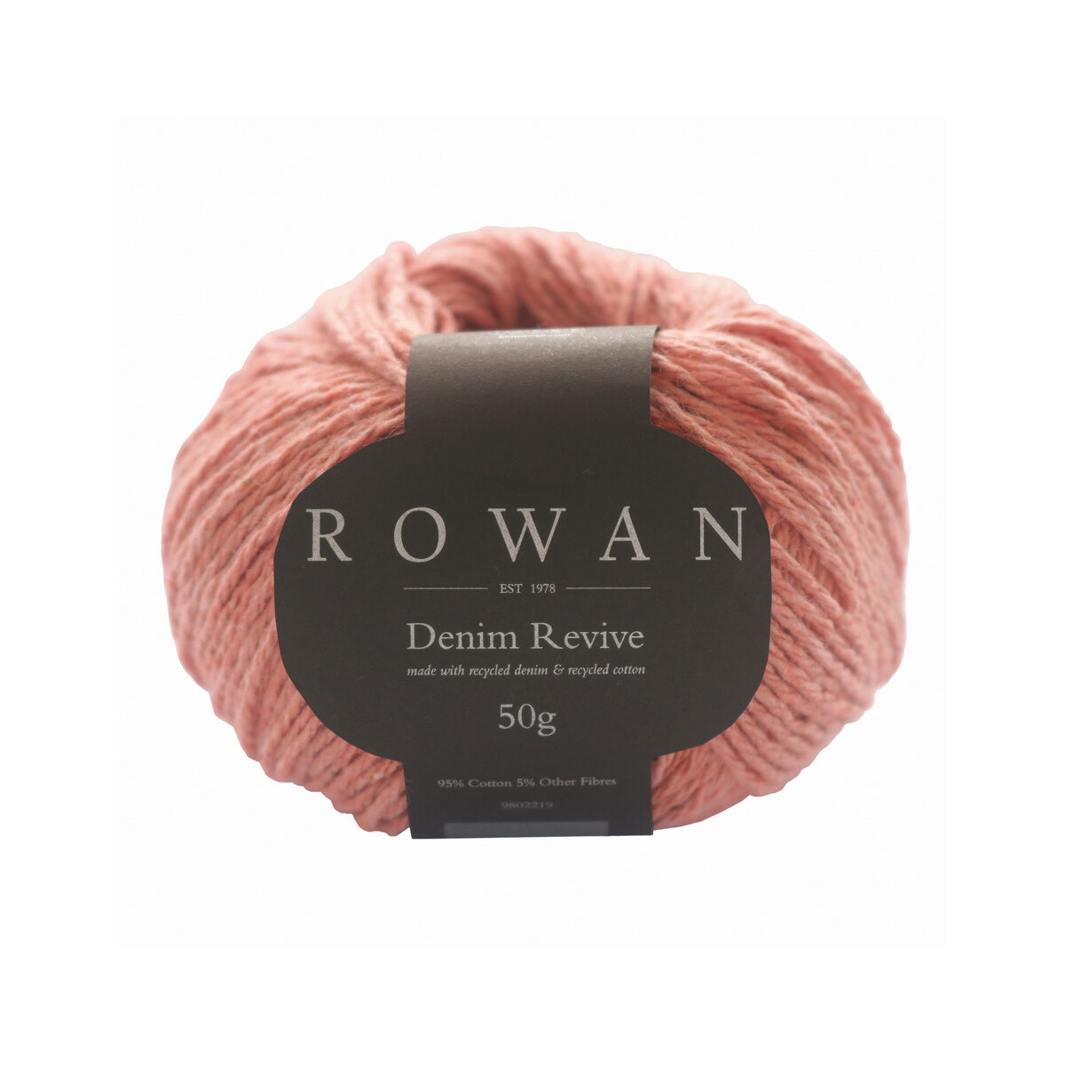 Denim Revive /Деним Ривайв/ пряжа Rowan, 9802219 (220, *, coral (коралл), розовый)