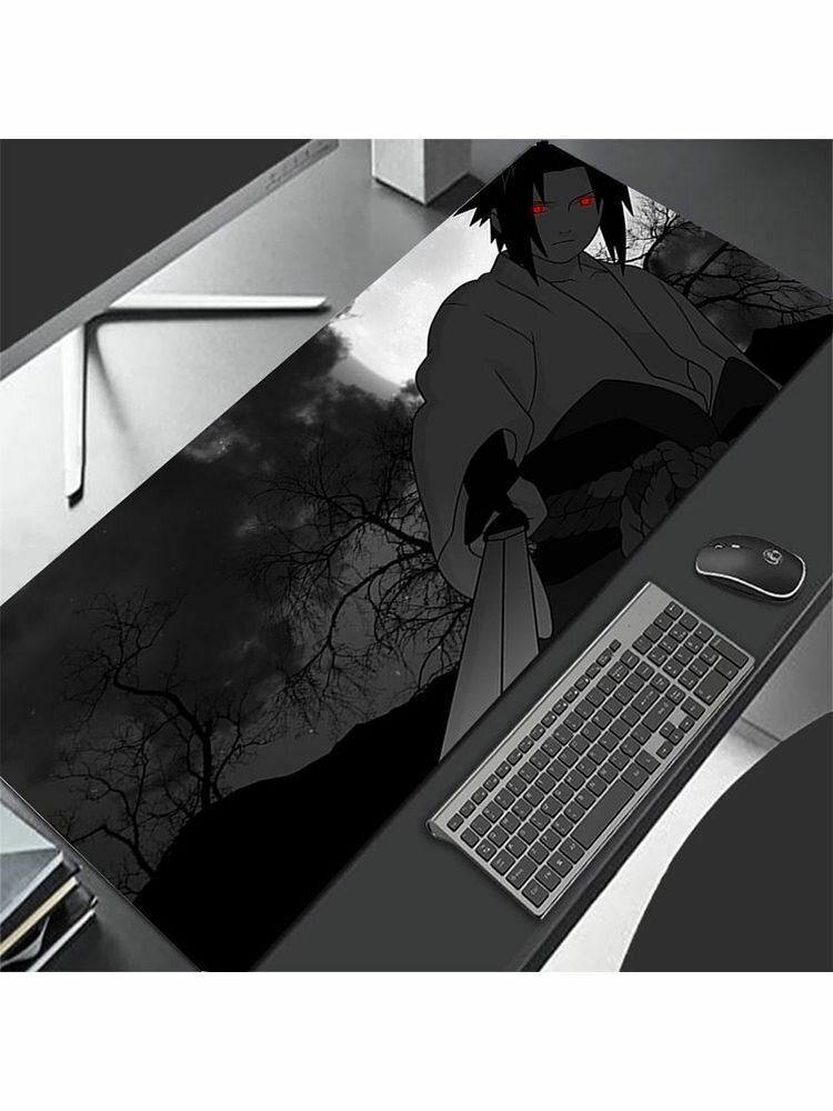 NARUTO Коврик для мышки "Naruto", нескользящий, прошитые края, 90х40 см