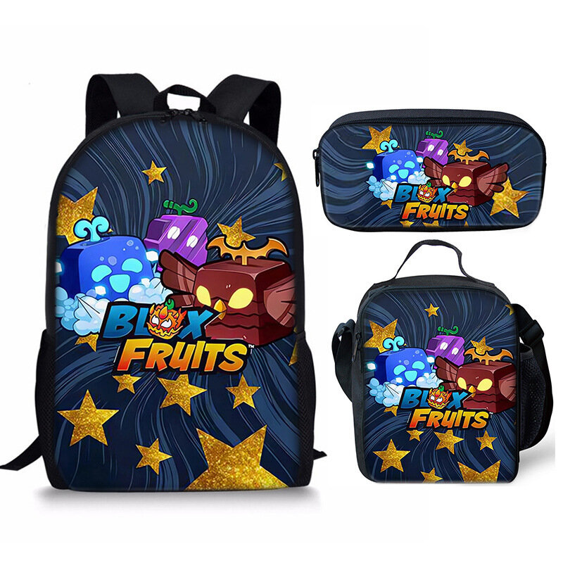 Рюкзак школьный + сумка через плечо + пенал-3 и 1 Сумка школьная мальчика для девочки подарок- Roblox