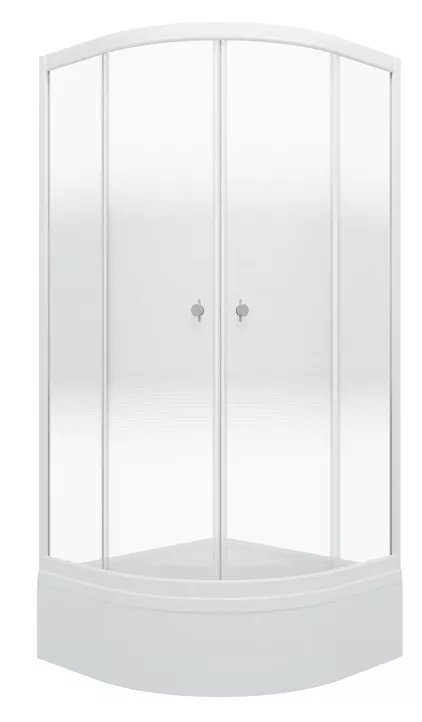 До Лайт 90*90 В, сред. подд. (3 места+сифон D50)