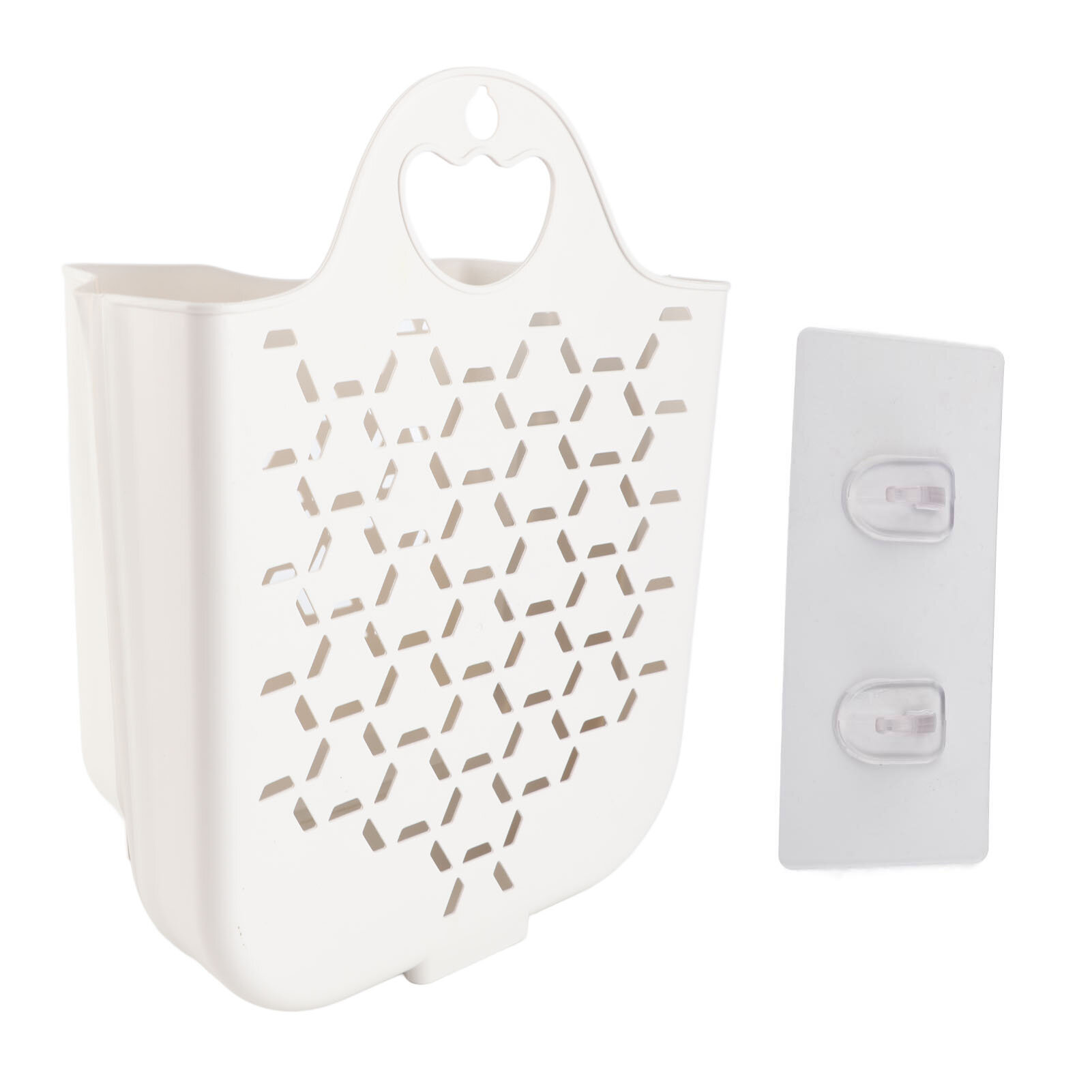 Складная корзина для белья, полипропиленовое настенное крепление, складная корзина для белья для комнаты в общежитии, компактное место для хранения белья, складной органайзер для белья