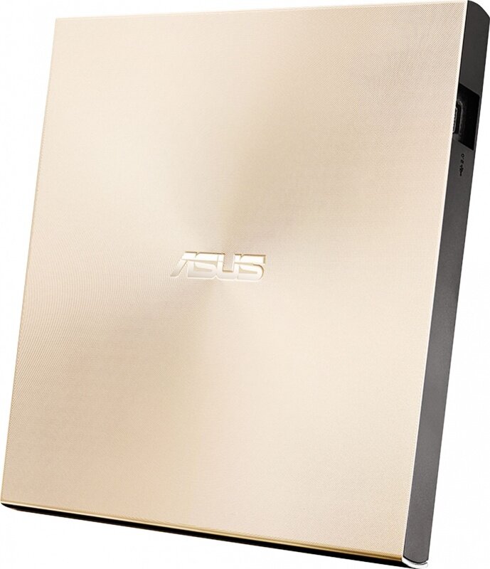 ASUS Привод DVDRW 8x8x8xDVD/24x24x24xCD ASUS ZenDrive U8M SDRW-08U8M-U, внешн, золотистый (USB2.0) (ret)