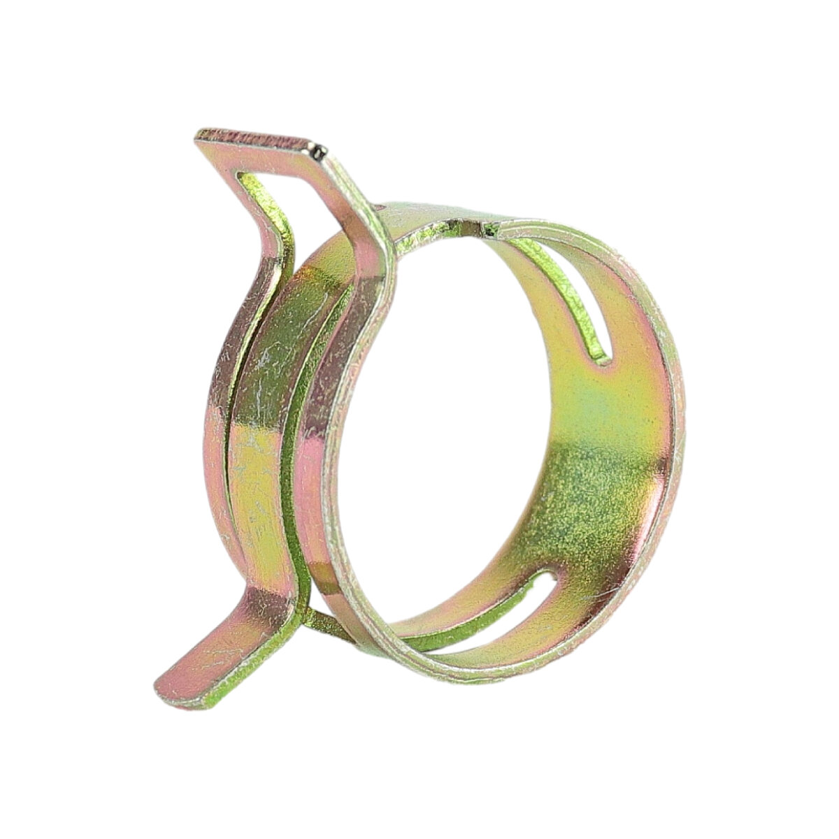 Хомут пружинный 24/12 мм W1 RUSBELT оцинкованная сталь, 1 шт, зажимной