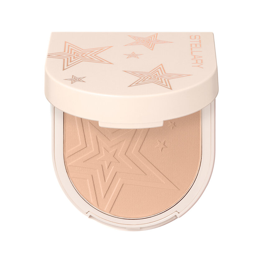 Пудра для лица STELLARY COMPACT SATIN POWDER компактная сатиновая тон 03 Теплый бежевый