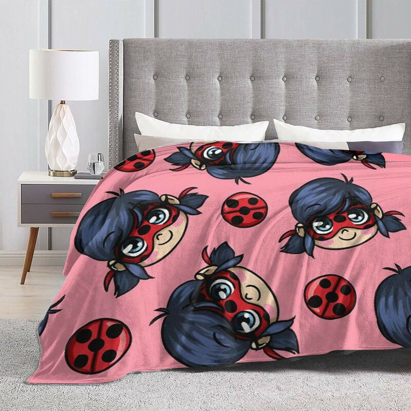 Плед Miraculous Ladybug Пледы Леди Баг и Супер-Кот Marinette Маринетт