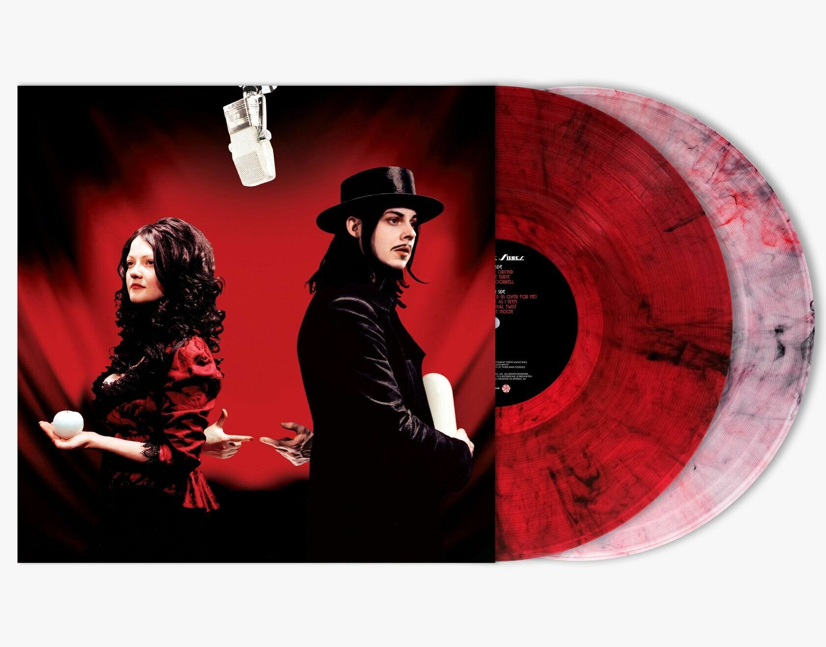 Пластинка The White Stripes "Get Behind Me Satan" 2LP (COLOURED) NEW