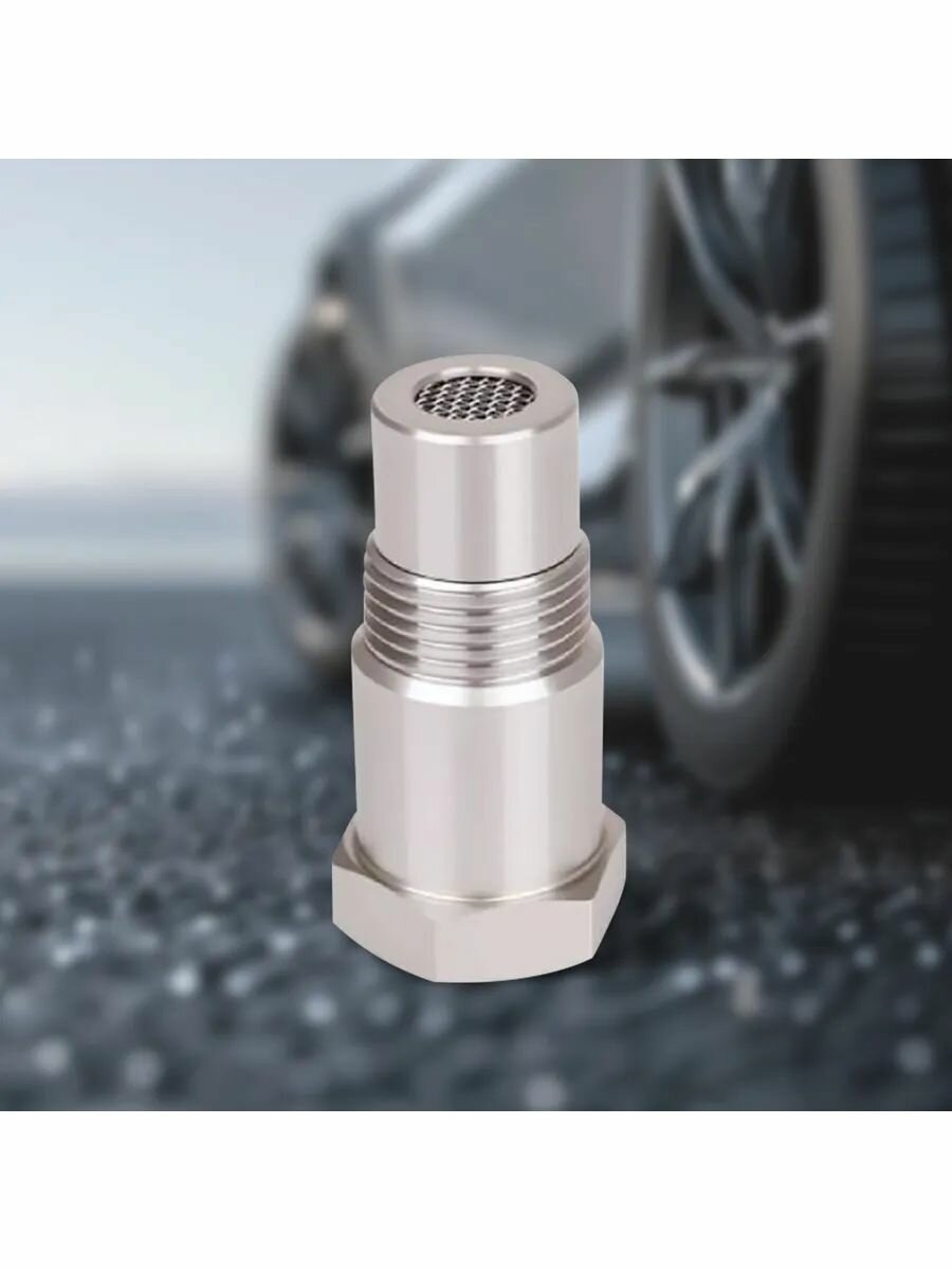 Адаптер кислородного датчика нержавейка M18x1.5, 2 шт