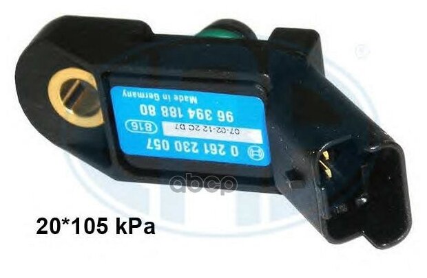 Датчик, давление во впускном газопроводеCITROEN C5 II Break (RE_) 1.8 16V (RE6FZB) [2004/09-.] Era арт. 550130