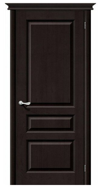 Межкомнатная дверь массив М5 Т-06 (Темный Лак) Белорусские двери