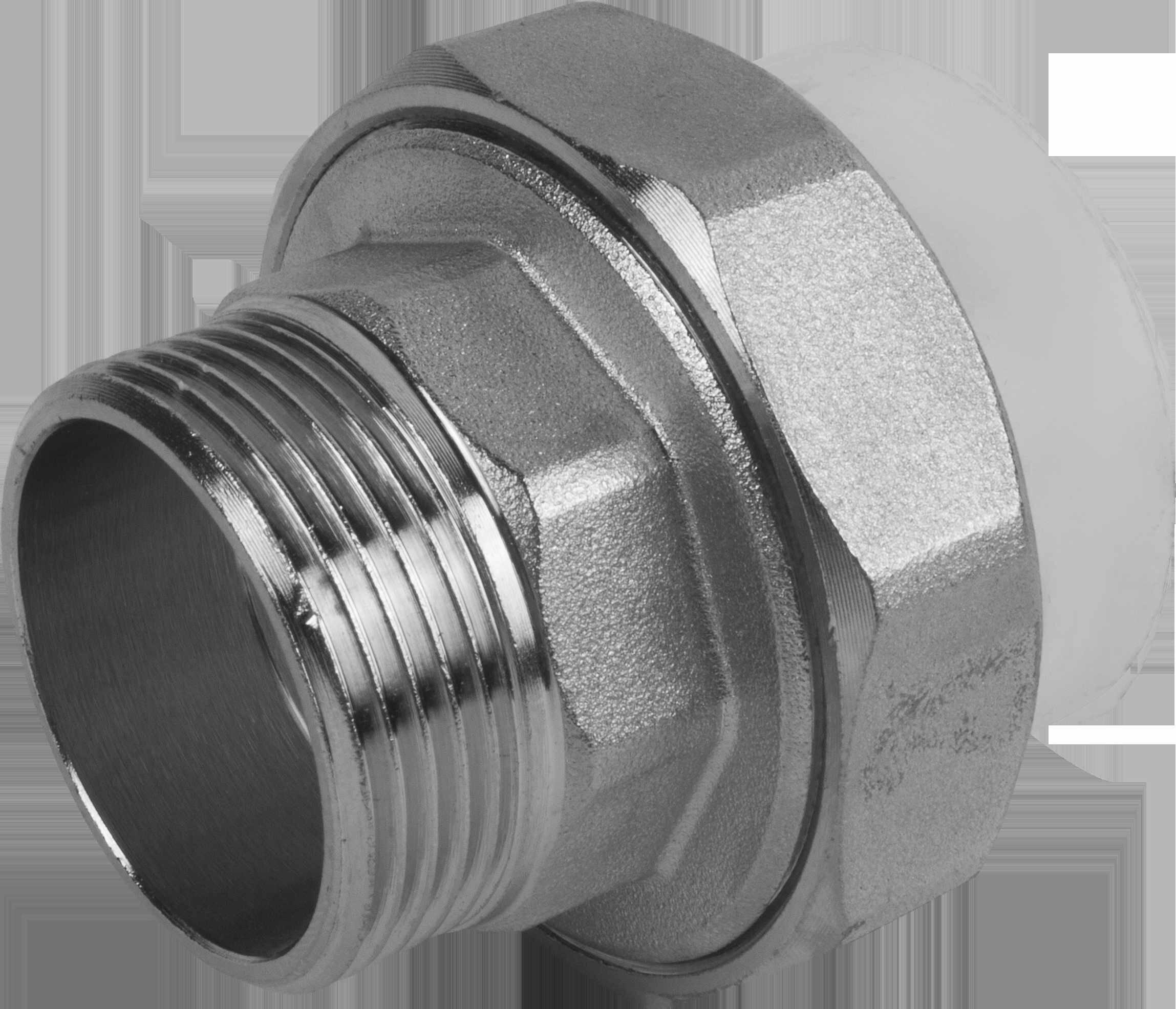 Муфта ?40 мм х 1 1/4" НР полипропилен