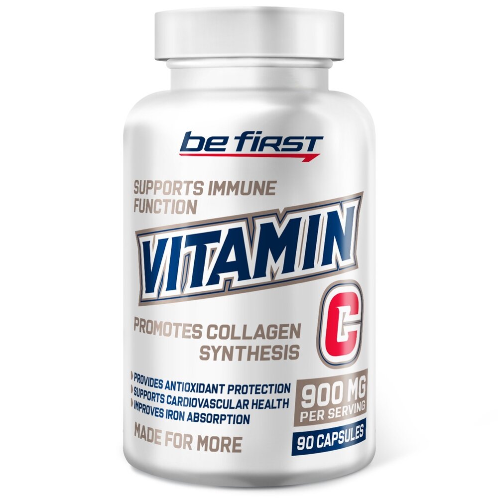 Витамин С Защищает и Укрепляет иммунитет Vitamin C 90 капс (Be First)