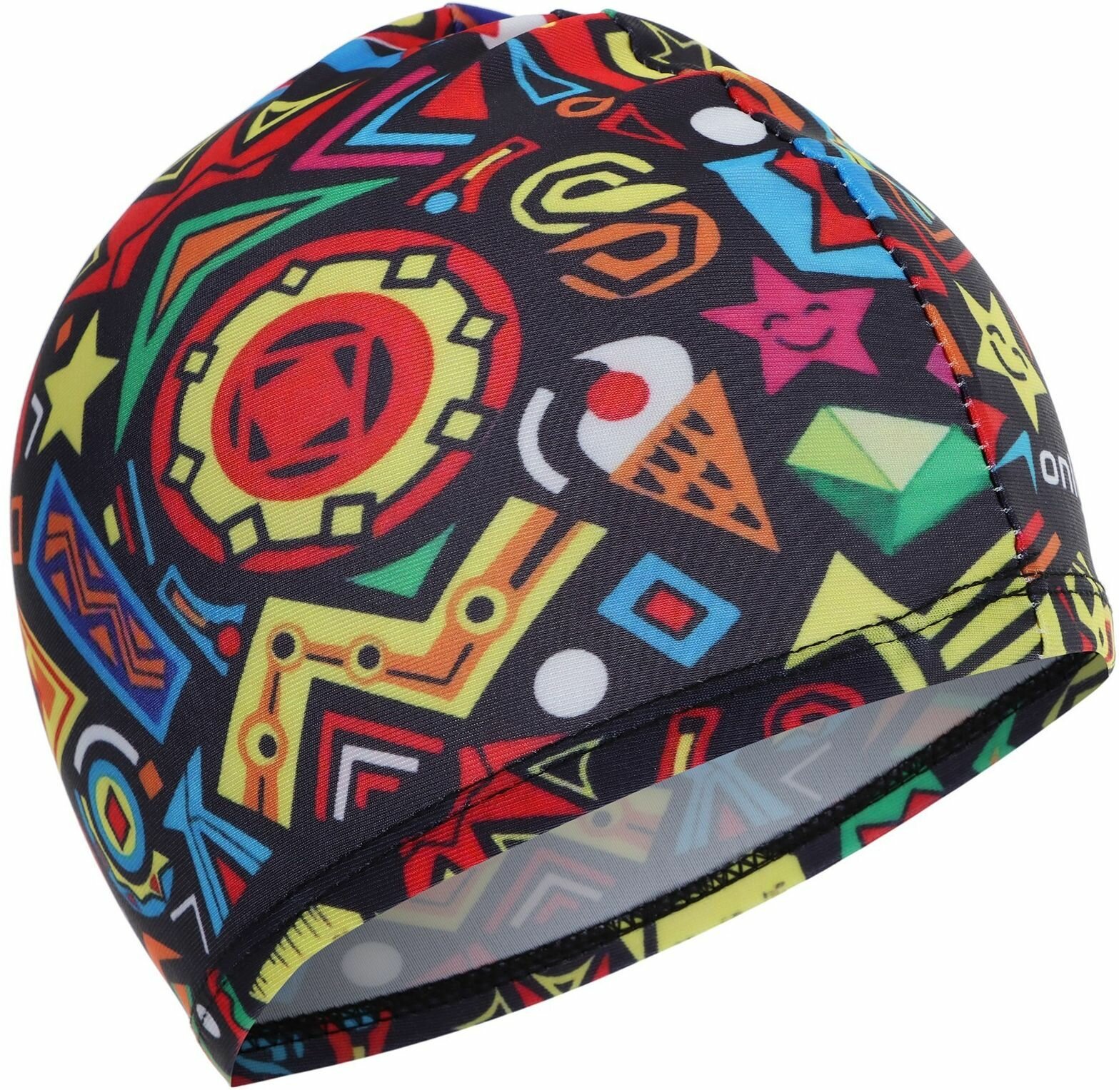 Тканевая шапочка для плавания Fusion, детская плавательная шапка для купания в бассейне, обхват 46-50 см