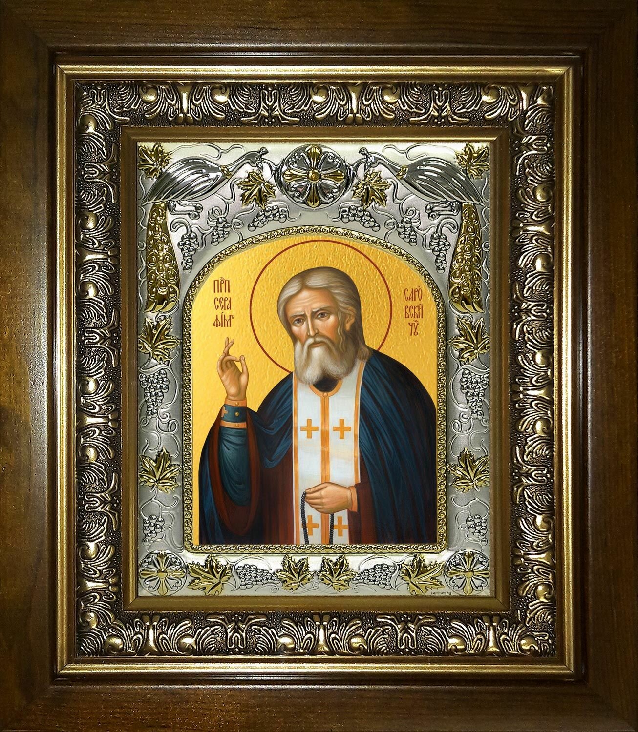 Икона Серафим Саровский преподобный, чудотворец