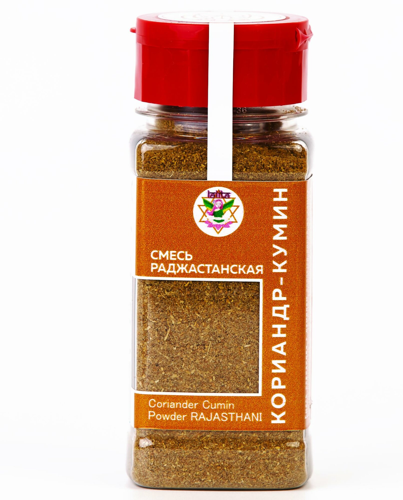 Смесь кориандра с кумином Раджастанская (Rajasthani), 60 г, пл/уп-ка флип/крышка LALITA®