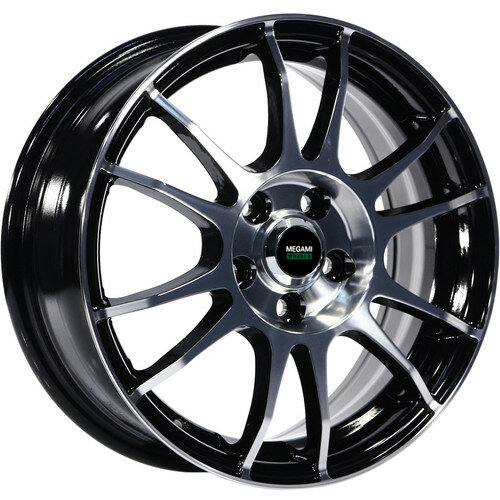Литой колесный диск Megami MGM-3 6x15/5x100 ET38 D57.1 BKF