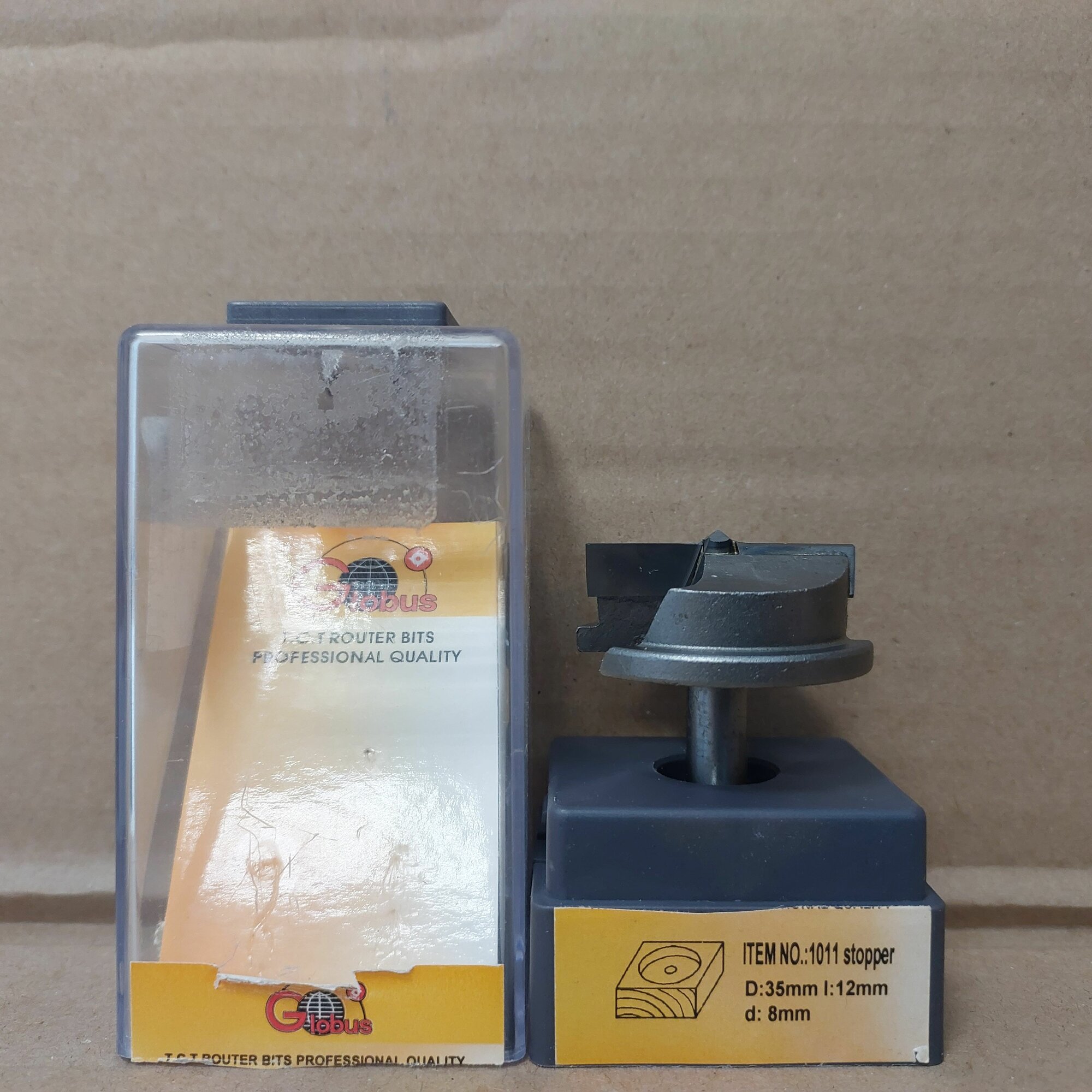 Форстнера с ограничителемГлобус 1011 D:35mm I:12mm d:8mm огр Форстнера Арт:1011D35d8OGR