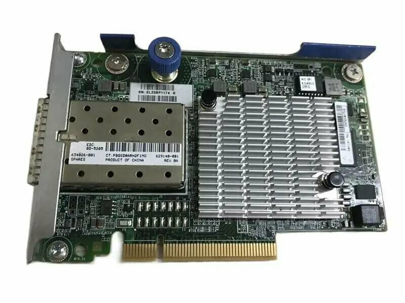 Сетевой Адаптер HP 634026-001 2х10Gb 2хSFP+ 128MB