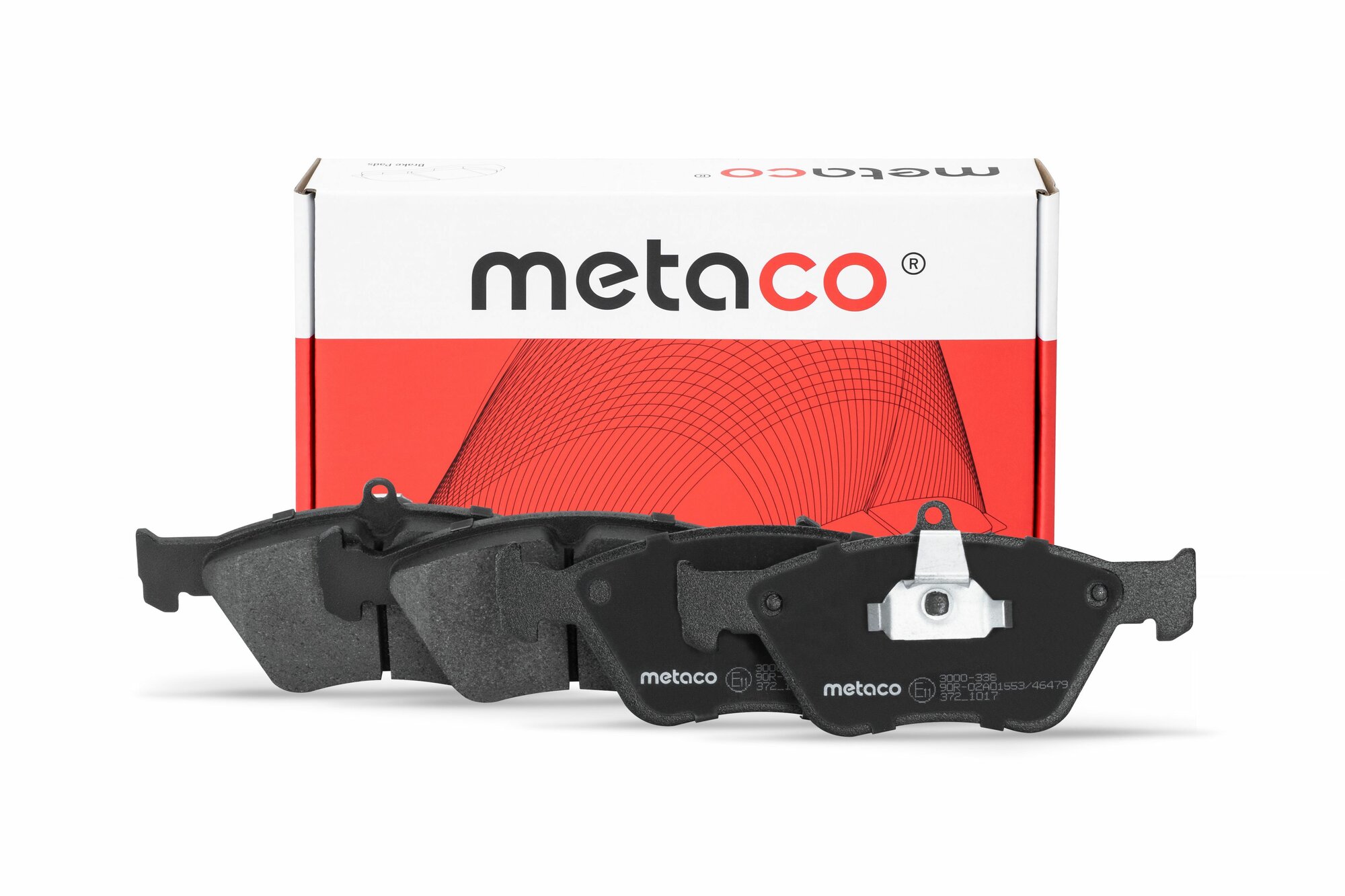 Колодки тормозные дисковые | перед | METACO арт. 3000338