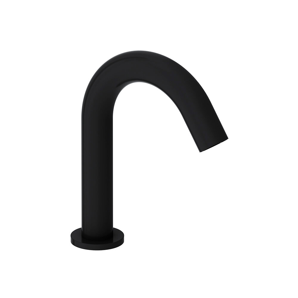 Сенсорный смеситель для раковины Damixa Point, черный, невидимый аэратор EcoSave