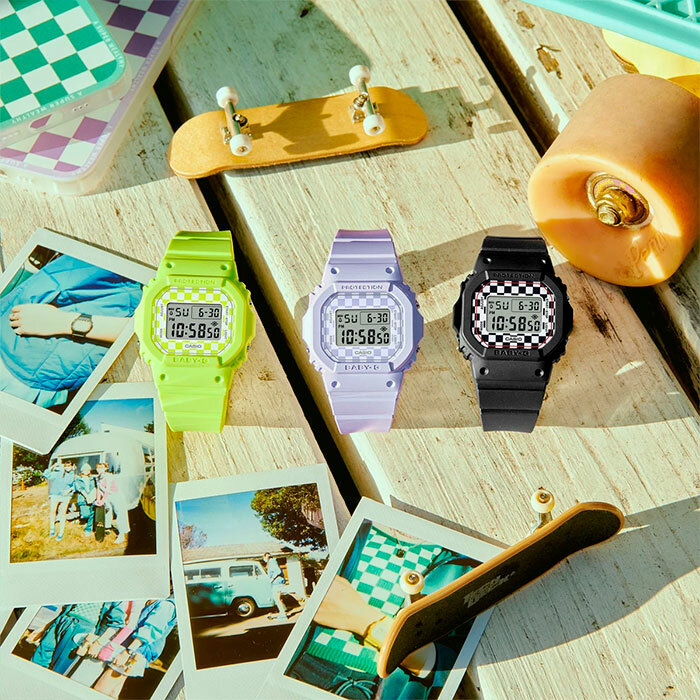 Наручные часы CASIO Baby-G, фиолетовый — фото 1