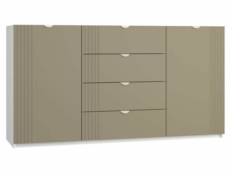 Комод с ящиками "Санторини 4" 150х80х40 Мокко