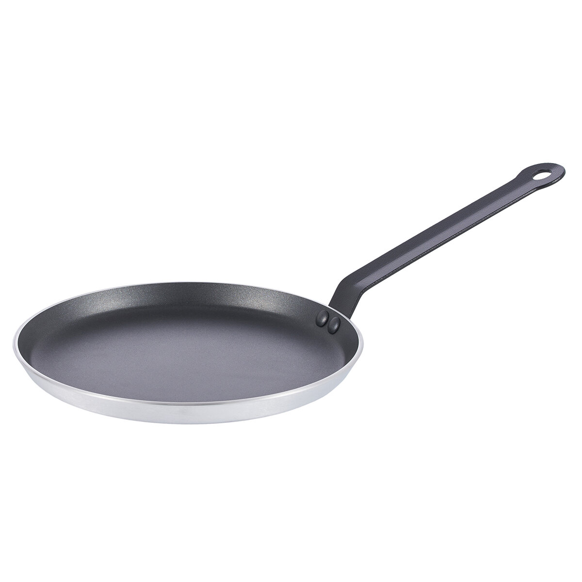 Блинная сковорода Gipfel Horeca Pro 50594 25 см стальной/черный