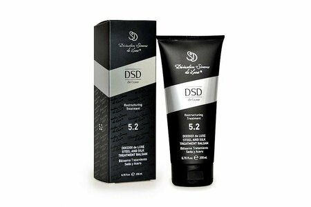 DSD De Luxe 5.2 Restructuring Treatment Steel And Silk - Восстанавливающий бальзам Сталь и Шелк , 200 мл