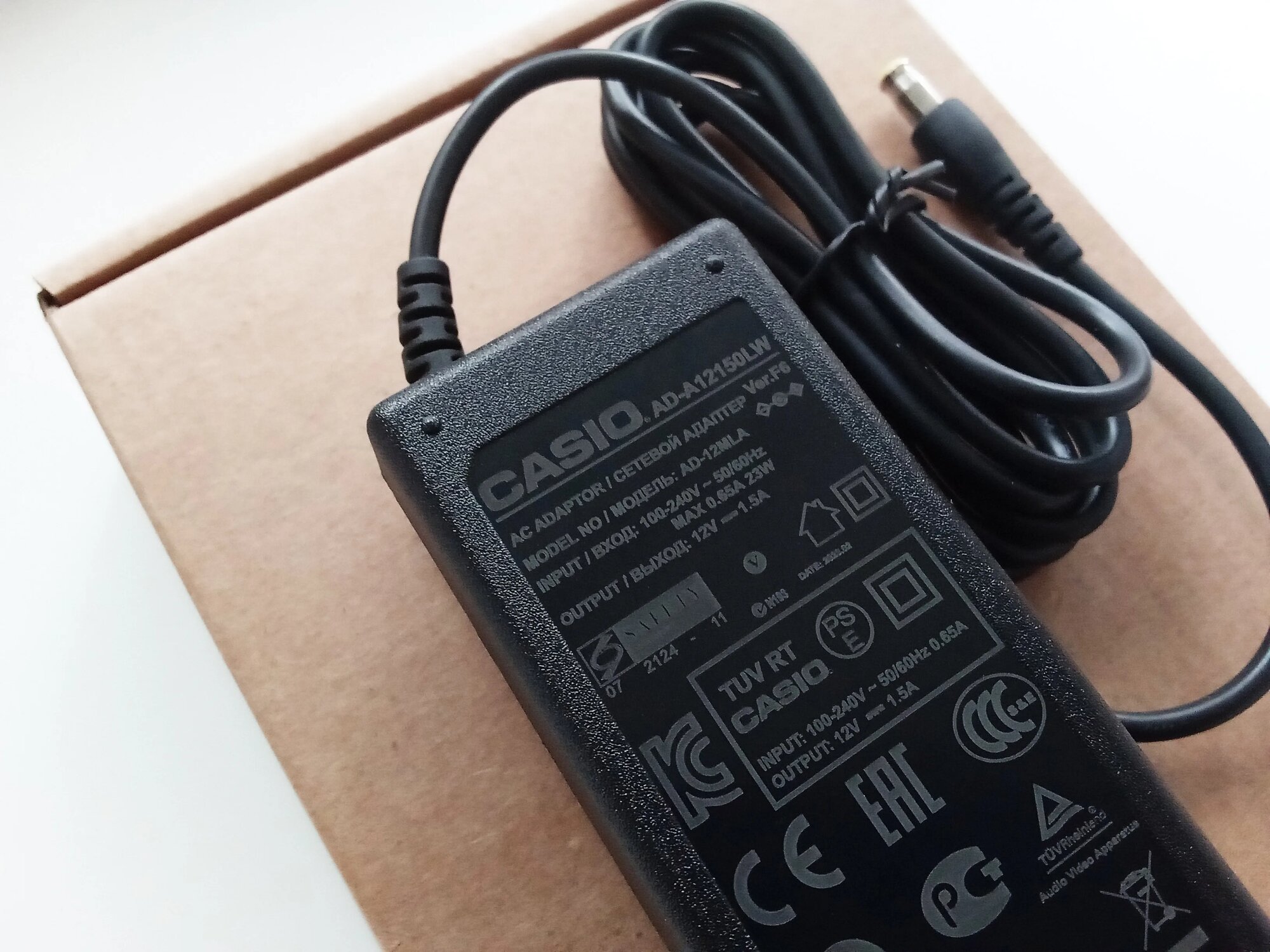 Блок питания для синтезатора Casio Privia Px-830, Px-850, Px-860, Px-870 (24V 2.5A)