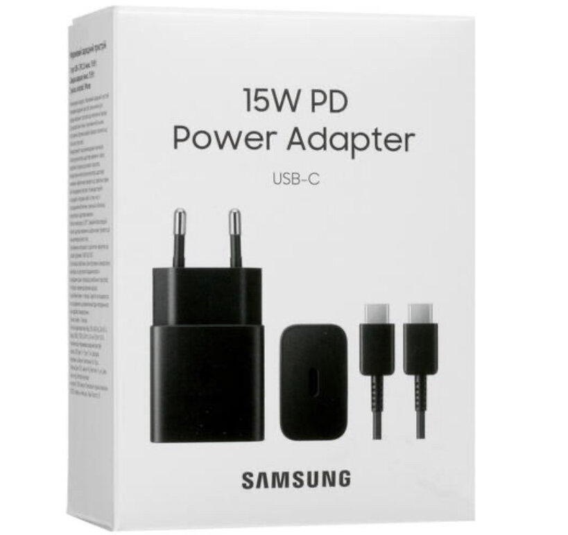 Сетевое зарядное устройство Samsung EP-T1510 черный