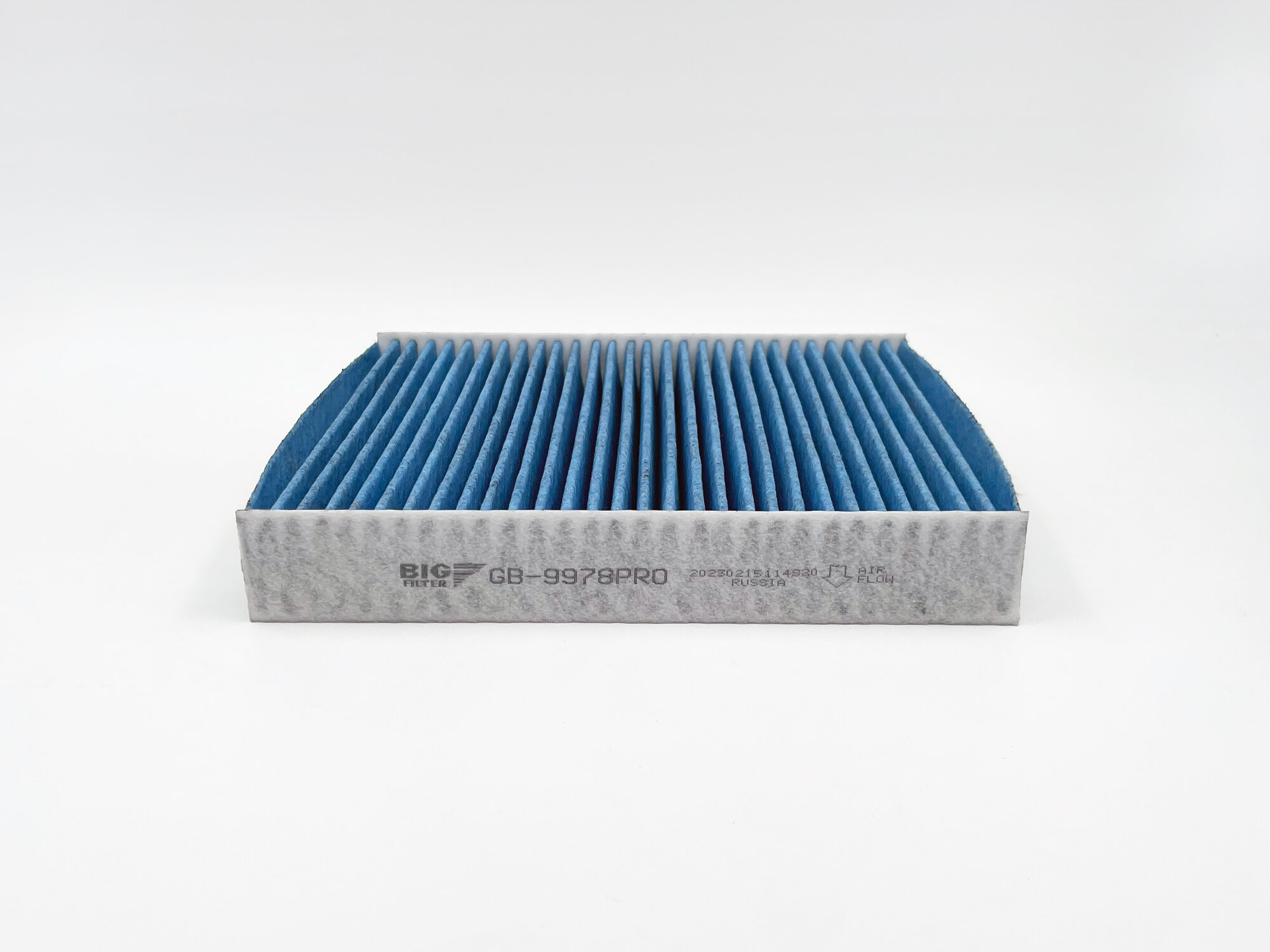 Фильтр салонный для Лада Веста, Х-Рей, Рено Логан 2, Сандеро 2, Дастер 2, Каптур, антибактериальный, BIG FILTER GB-9978PRO