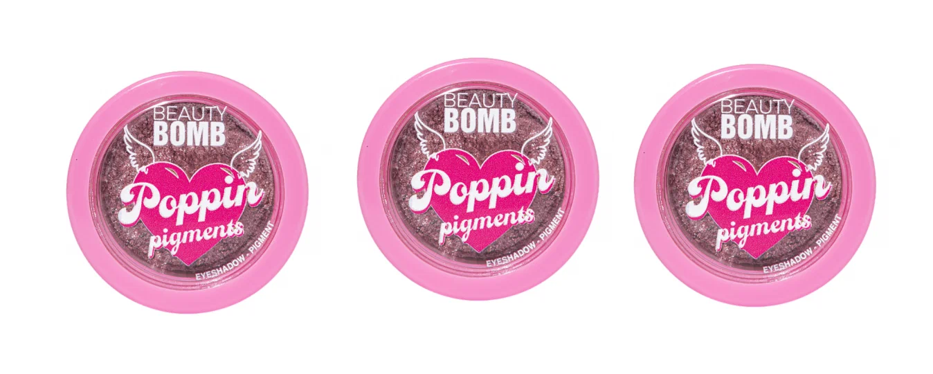 Тени - пигмент Beauty Bomb Romcore Poppin Pigments т.01 1,5 г 3 шт