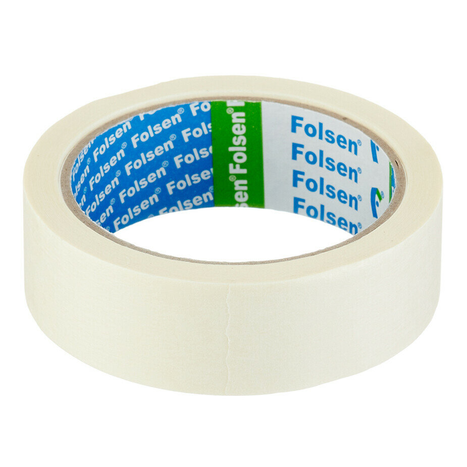 Лента малярная для деликатных поверхностей белая 30 мм 25 м