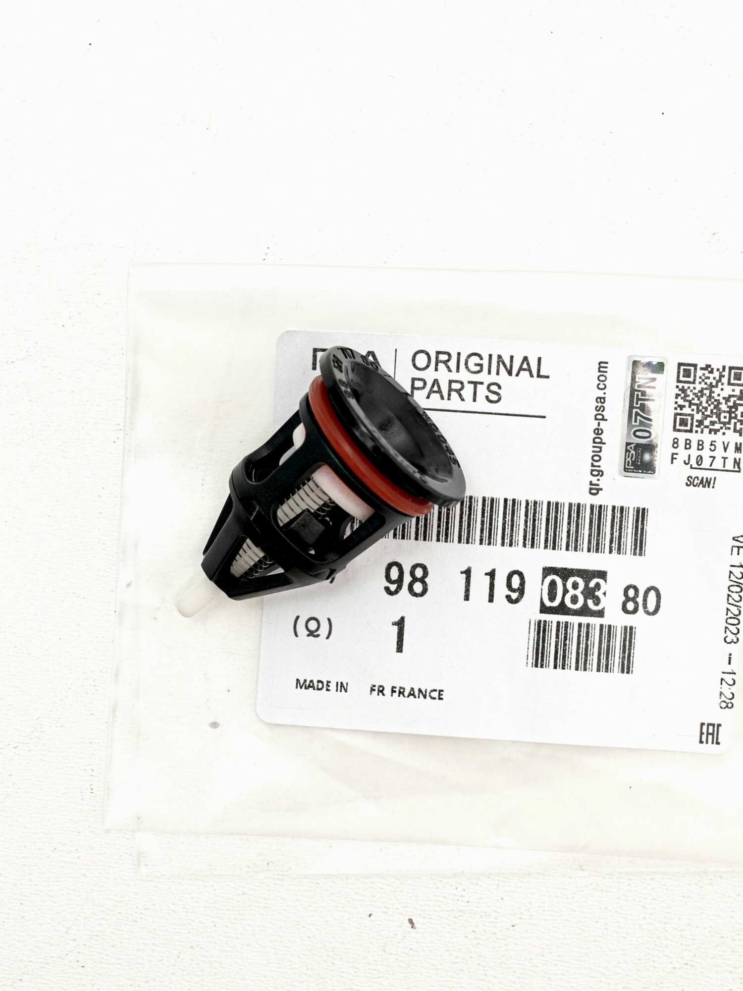 Обратный клапан (Аналог) патрубка турбины EP6FDTM Peugeot Citroen