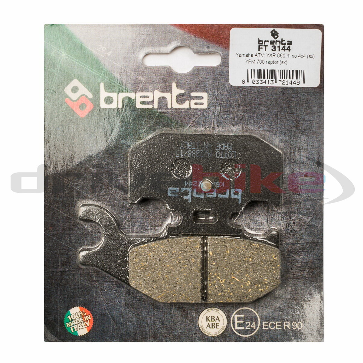 BRENTA Тормозные колодки FT 3144 Organic