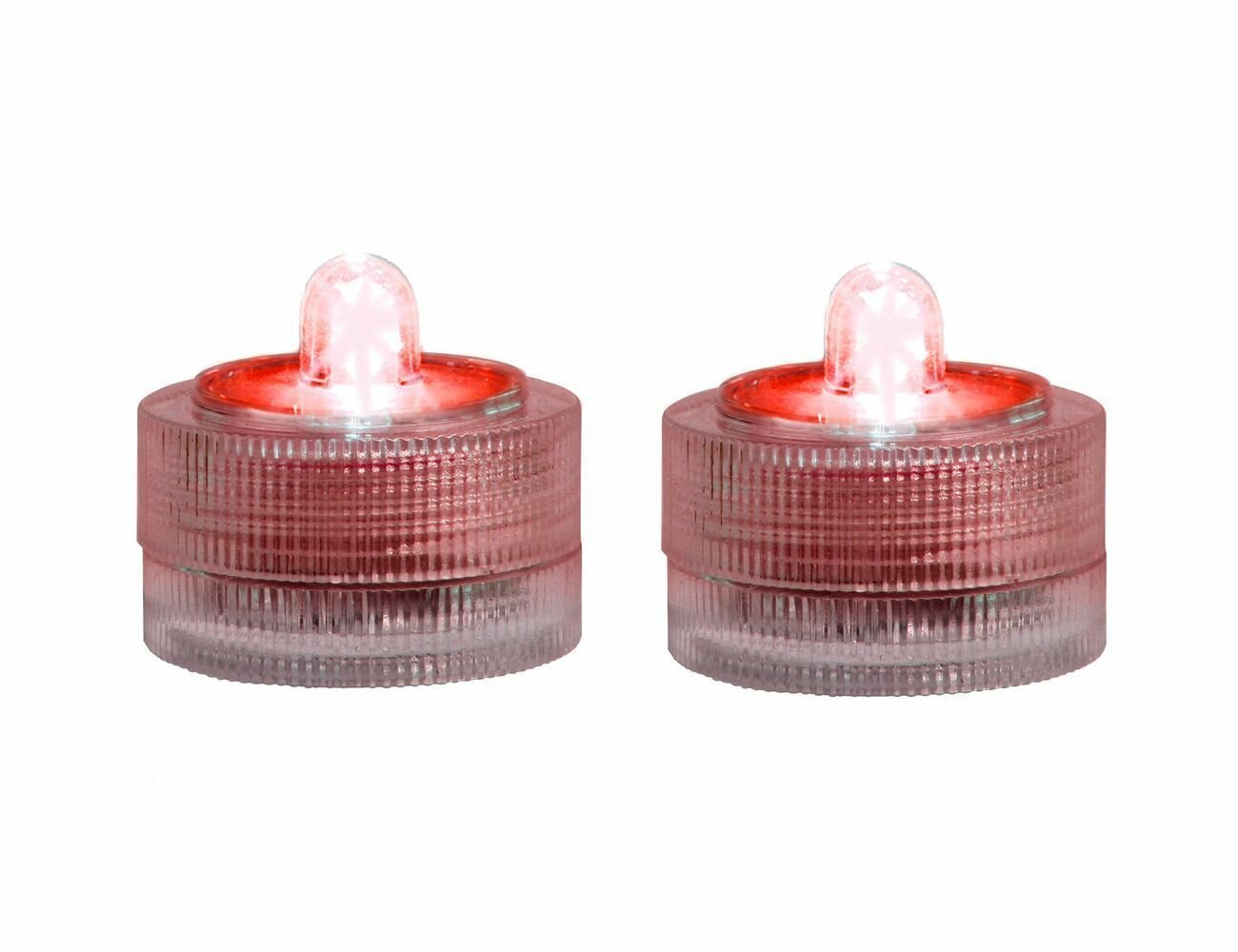 Плавающие светодиодные свечи, разноцветные LED-огни, 2 шт, 4 SEASONS