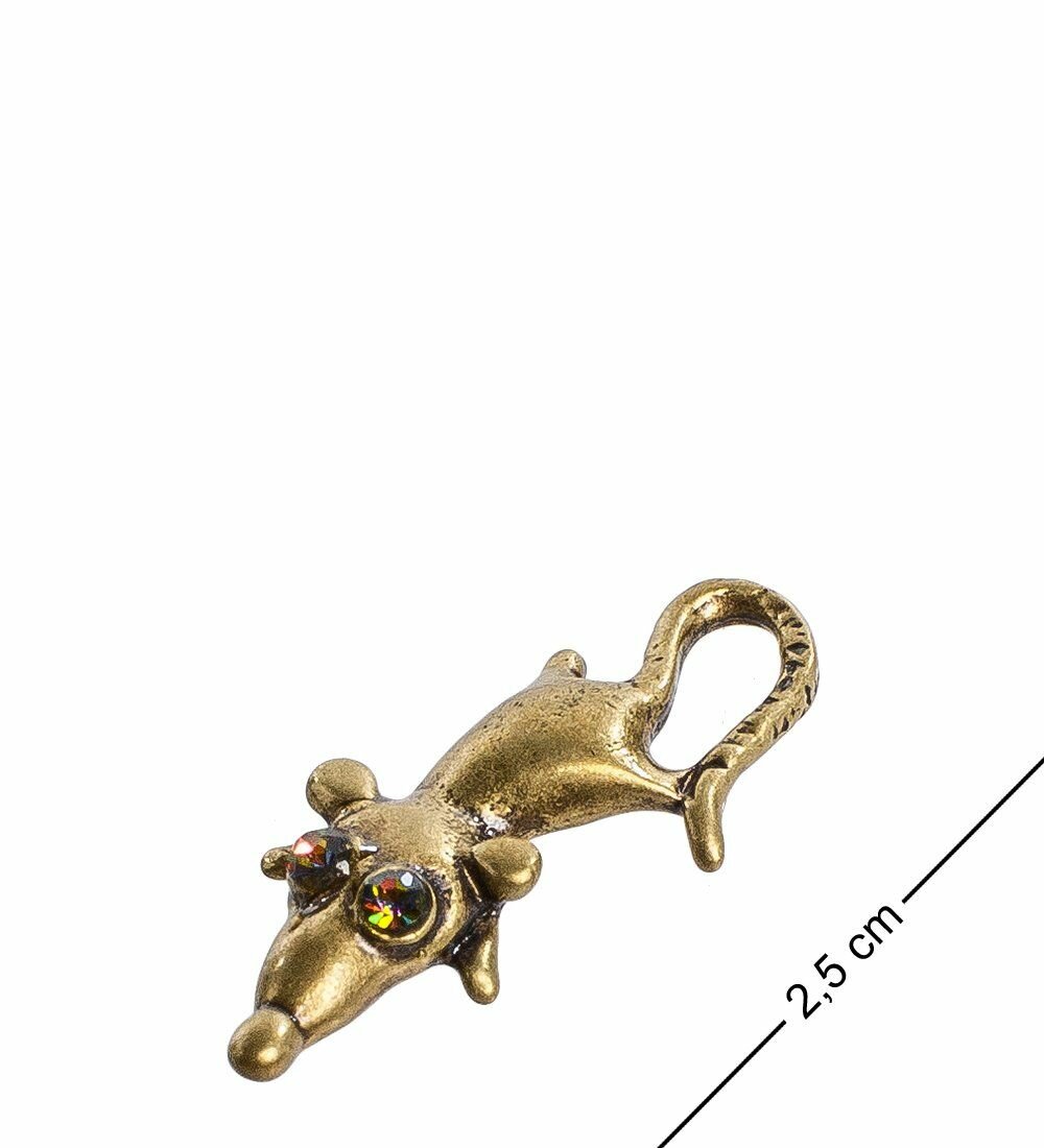 Фигурка кошельковая 'Мышь' (латунь)
